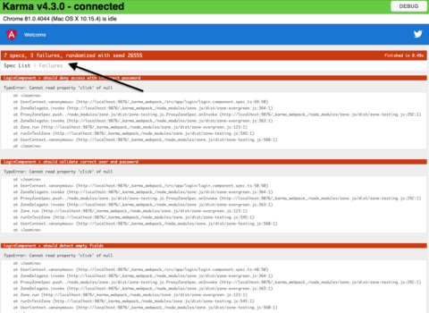 Cómo usar Testing en Angular con Jasmine y Karma