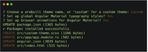 Cómo construir un tema básico con Angular Material