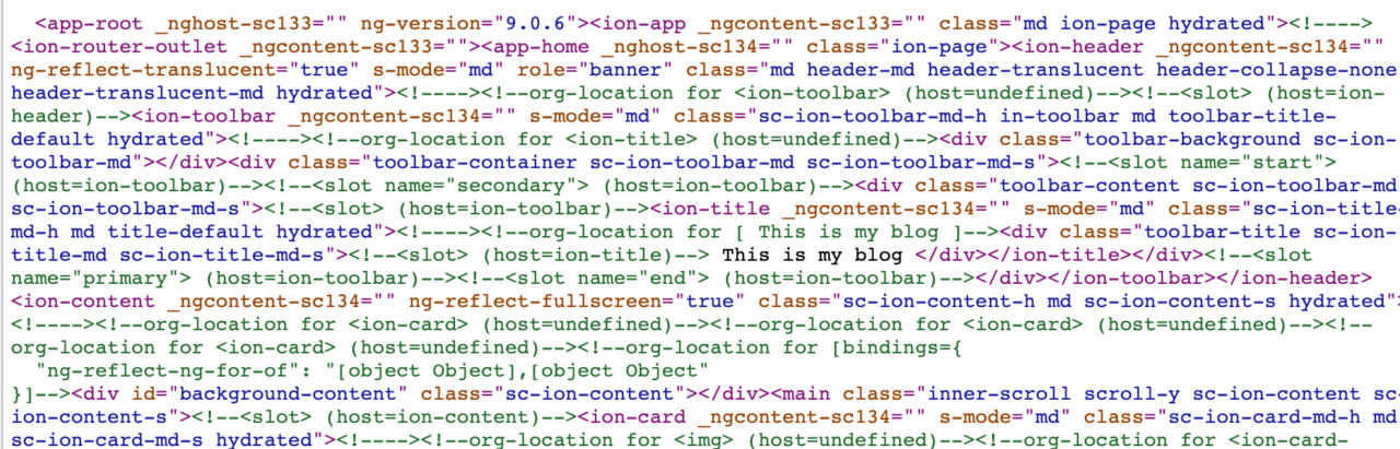 SEO en una aplicación Ionic/Angular gracias a Angular Universal